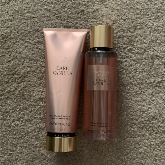Victoria's Secret | Other | Victorias Secret Bare Vanilla Fragrance Set ...